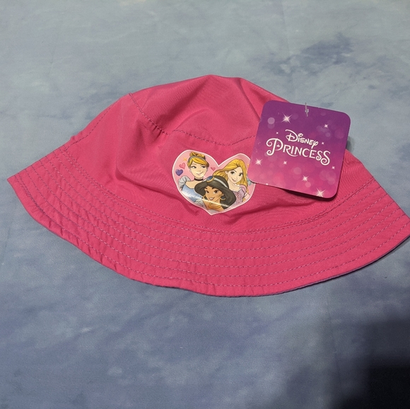 None | Accessories | Nwt Pink Disney Princess Bucket Hat | Poshmark